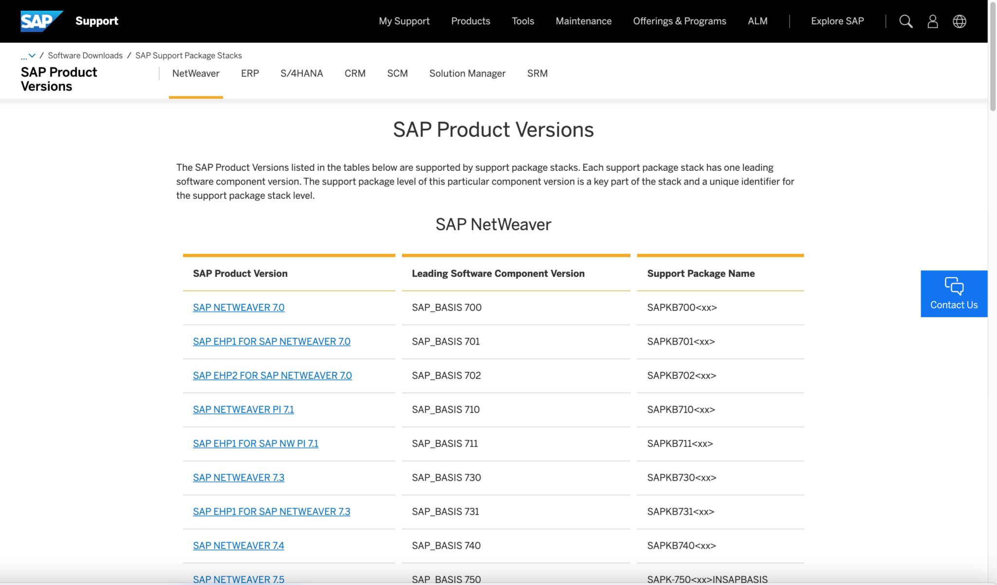 SAP関連のEOL(サポート保守期限)のWebサイトまとめ | SAP Basis マニア