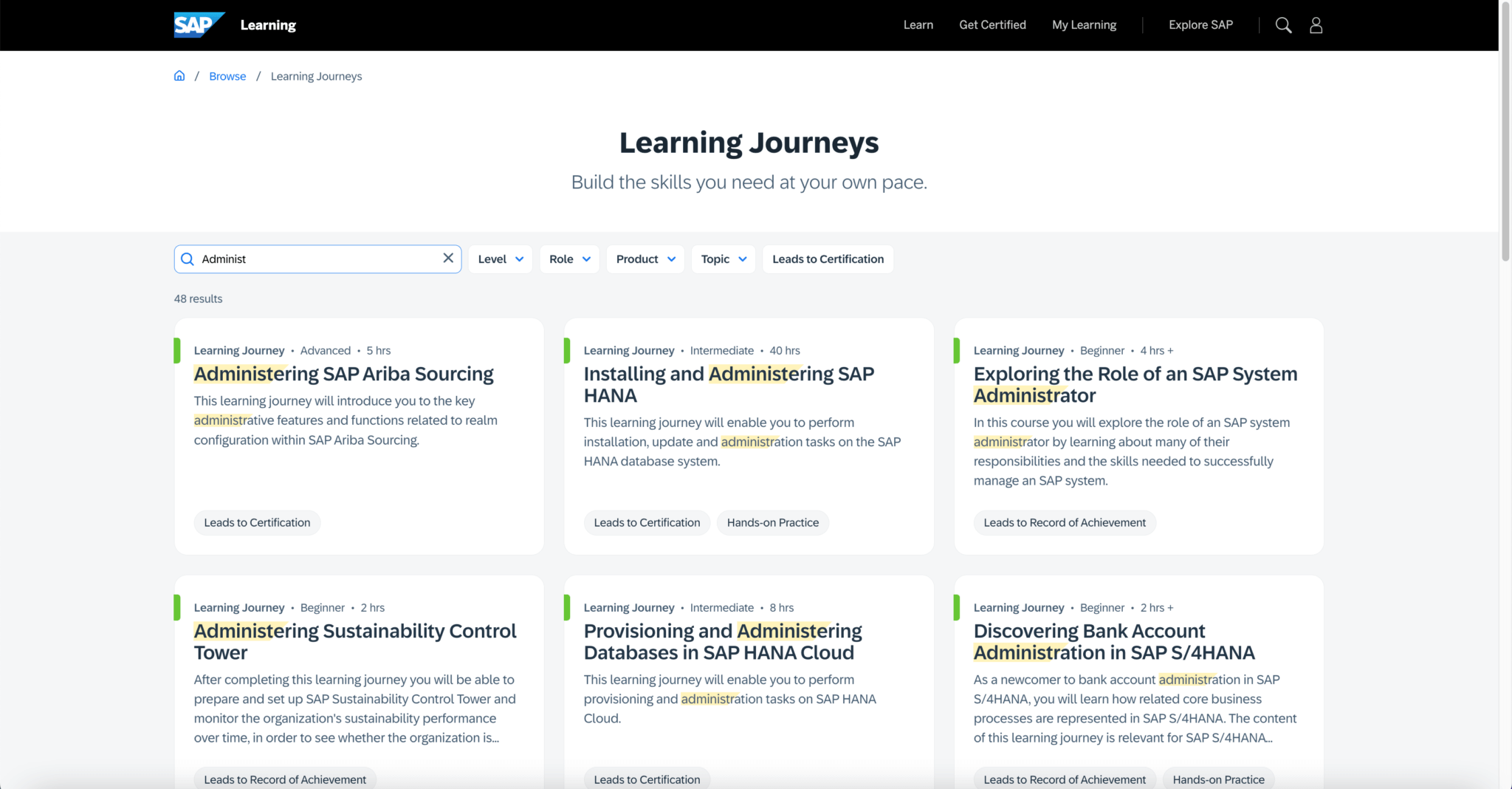 最強SAP無料学習コンテンツ SAP LearningのLearning Journeys | SAP Basis マニア
