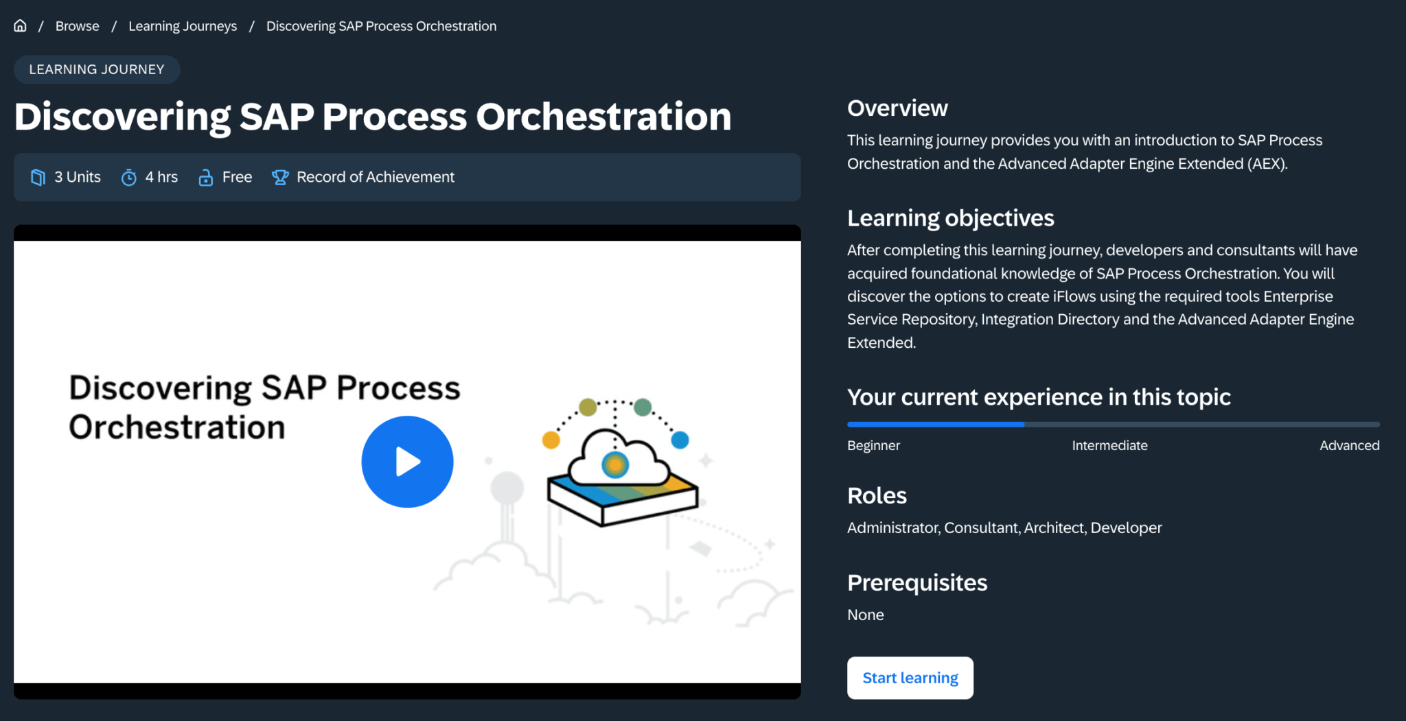 最強SAP無料学習コンテンツ SAP LearningのLearning Journeys | SAP Basis マニア