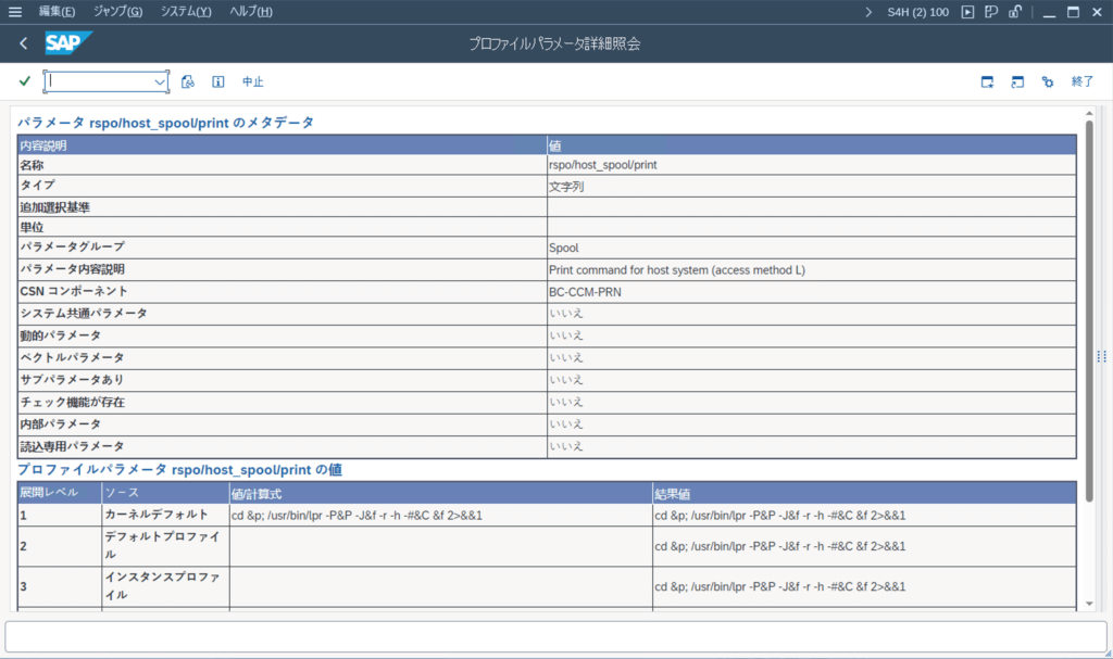 RZ11：プロファイルパラメータ更新 基礎編 | SAP Basis マニア
