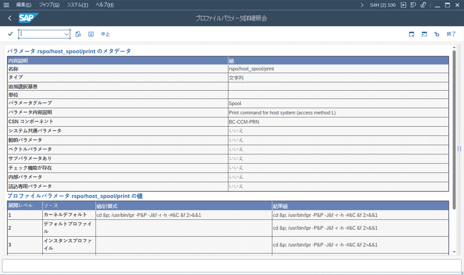 RZ11：プロファイルパラメータ更新 基礎編 | SAP Basis マニア