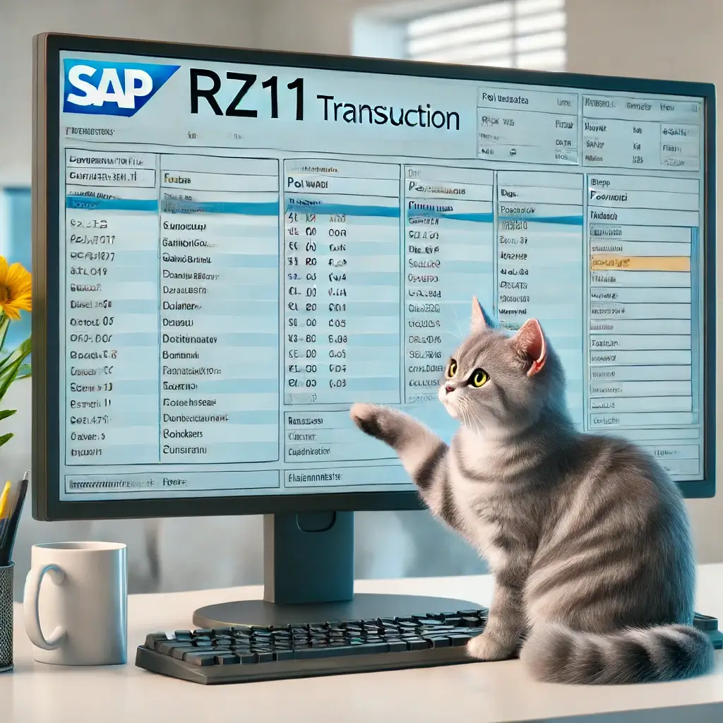 RZ11：プロファイルパラメータ更新 基礎編 | SAP Basis マニア